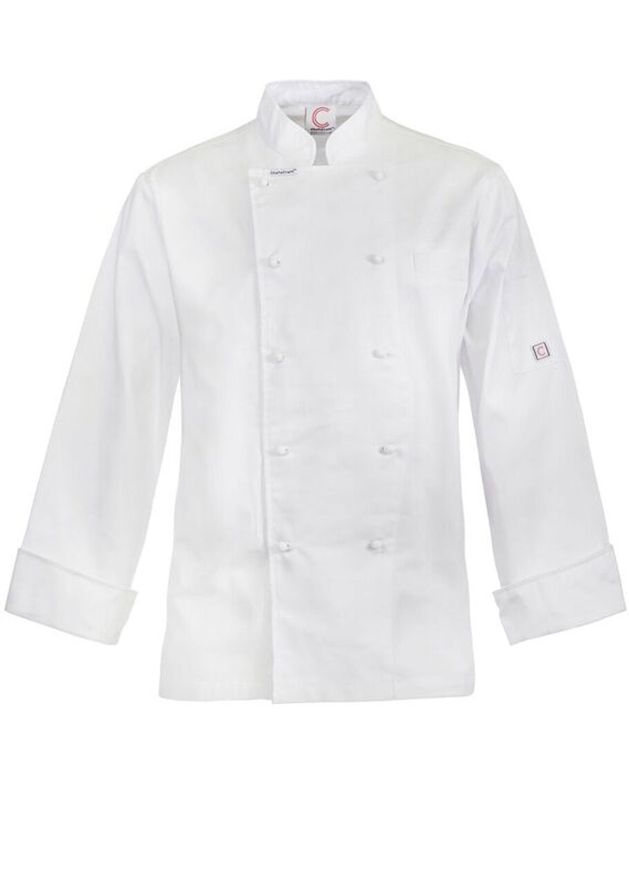 LIGHTWEIGHT EXECUTIVE LONG SLEEVE CHEFS JACKET - Chefscraft